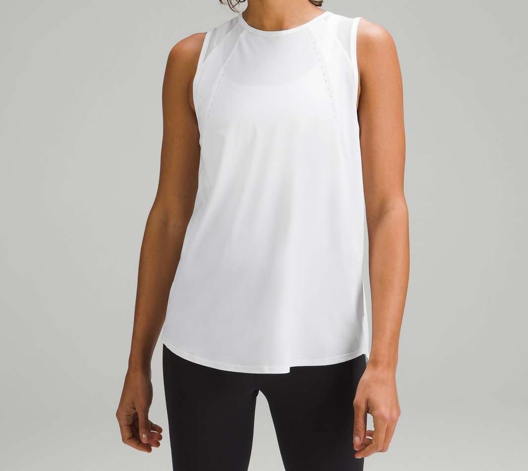 Lululemon Athletica Sculpt Tank (White, 6)