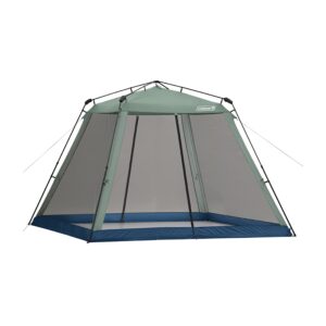 coleman skylodge instant setup screened canopy tent, 10x10/15x13ft, portable screen shelter for bug-free lounging — ideal for picnics, yards, beaches, parks, camping & more