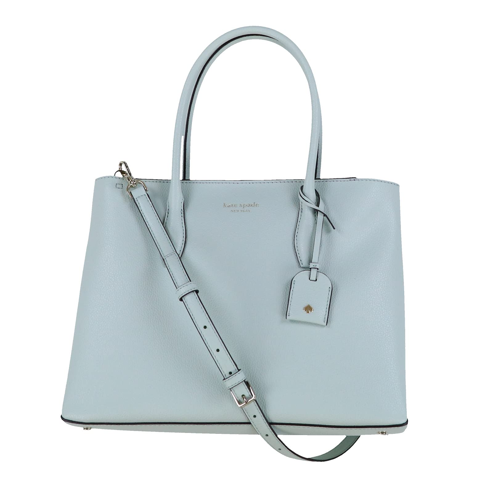 Kate Spade New York Purse Eva Medium Top Zip Satchel (Mint Frosting)