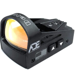 Ade Advanced Optics Delta RD3-012 Red Dot Reflex Sight + Optic Mounting Plate for Ruger American Pistol