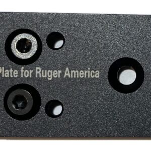 Ade Advanced Optics Delta RD3-012 Red Dot Reflex Sight + Optic Mounting Plate for Ruger American Pistol