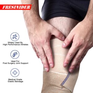 FRESINIDER Premium Elastic Bandage Wrap (7pack) Self Adhesive Cotton Latex Free Compression Bandage Wrap with Touch Closure at Both Ends, Support & First Aid for Sports, Medical, and Injury Recovery