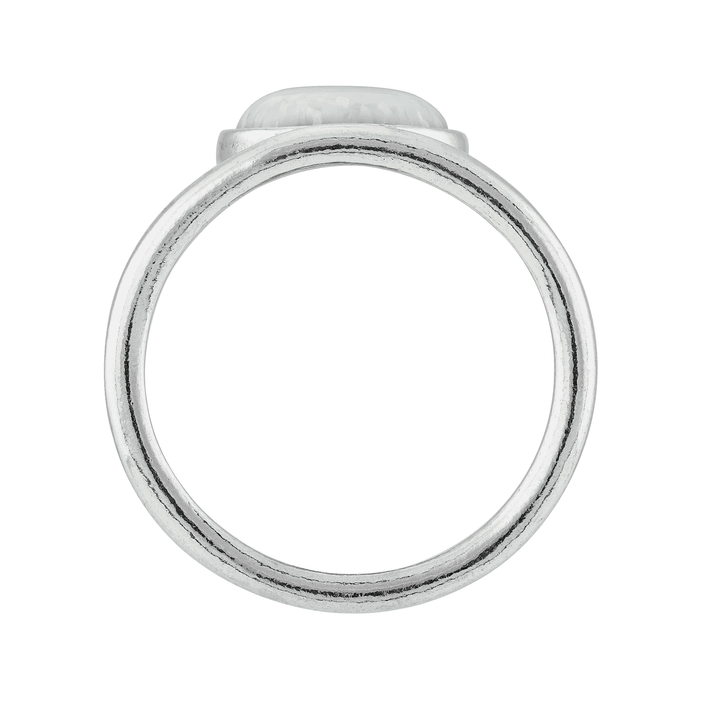 Silpada 'Never Alone' Opal Ring in Sterling Silver, Size 8, Size 8