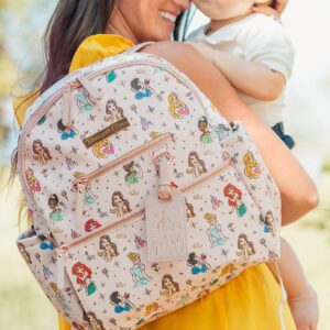 Petunia Pickle Bottom Ace Backpack | Diaper Bag | Diaper Bag Backpack for Parents | Baby Diaper Bag | Stylish and Spacious Backpack for On-the-Go Moms and Dads | Disney Princess