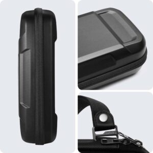 Spigen Rugged Armor Pro Travel Carrying Hard Case Compatible with Nintendo Switch (2017) and Nintendo Switch OLED (2021) - Black