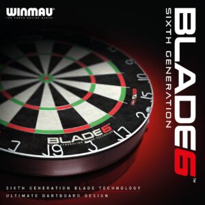 WINMAU Blade 6 Professional Bristle Dartboard