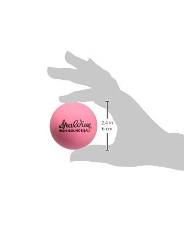 Spalding High-Bounce Pink Ball (Pack of 8)