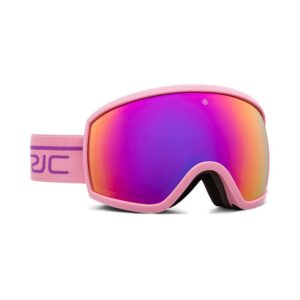 electric - eg2-t.s, snow goggles, mod pink frame, purple chrome lens & light green lens