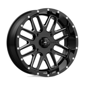 ma35 22x7 4x156 g-blk mill 00mm wheel (1)