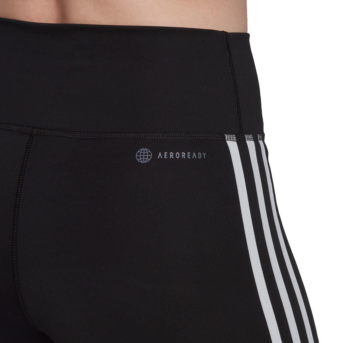 adidas Women's Training Essentials High Waisted Shorts, Core Black, 3X