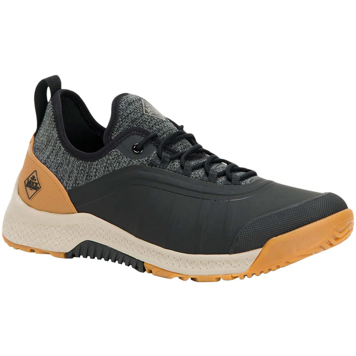 Muck OSLM000M10 Men's Outscape Lace Up Black/Tan 10 Mens