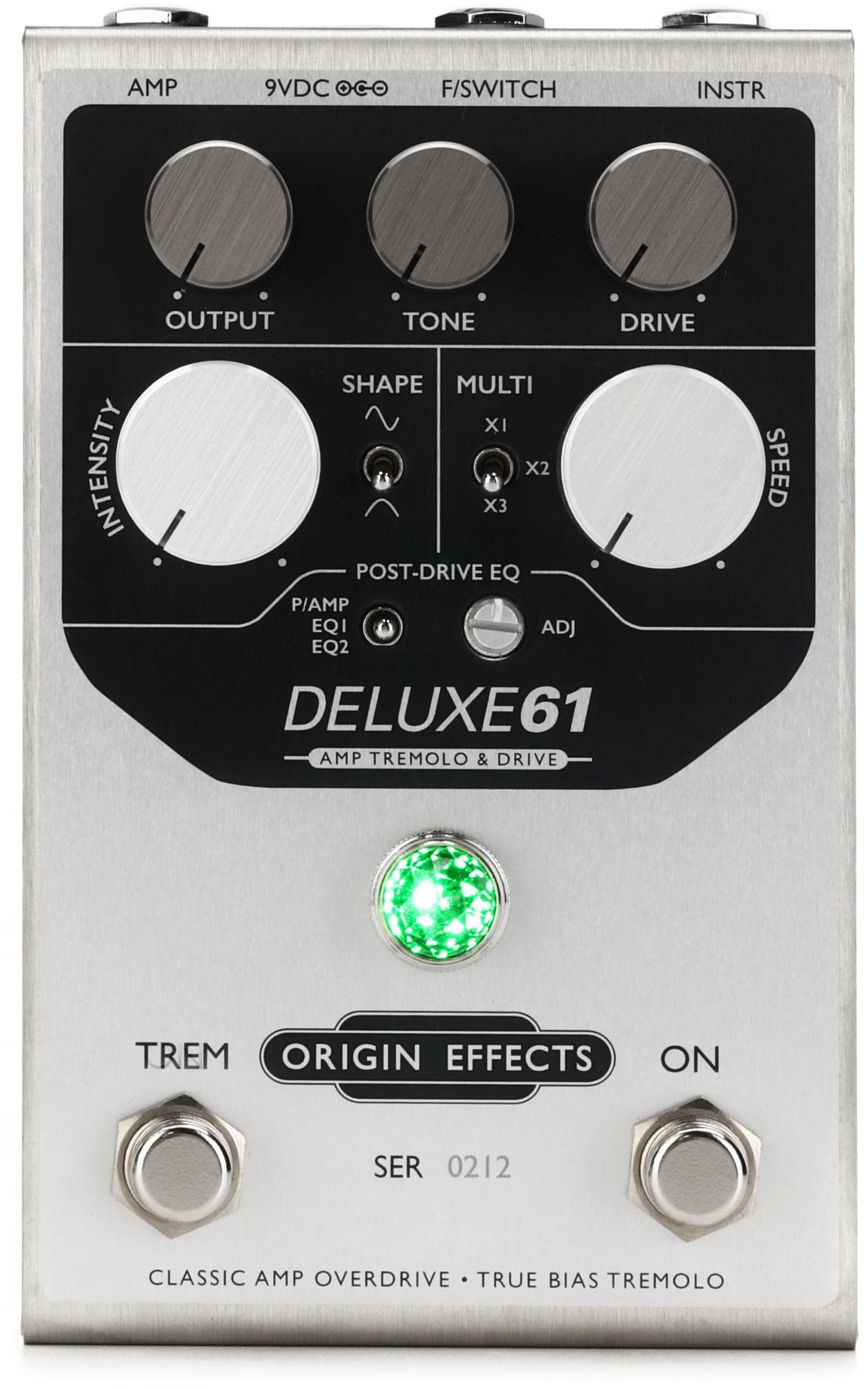 Origin Effects DELUXE61 Amp Tremolo & Drive Pedal