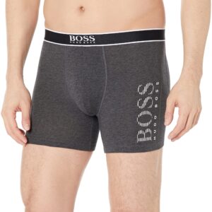 boss boxer brief 24 logo graphite grey