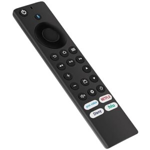 NS-RCFNA-21 CT-RC1US-21 Replace Voice Remote fit for Insignia Toshiba Smart TV NS-24F201NA23 NS-24DF310NA21 NS-24F202NA23 NS-32F201NA23 50LF621U21 55LF621U21 NS-55DF710NA21 NS39DF510NA19 NS-39F201NA23