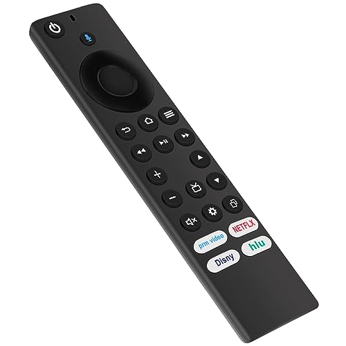 NS-RCFNA-21 CT-RC1US-21 Replace Voice Remote fit for Insignia Toshiba Smart TV NS-24F201NA23 NS-24DF310NA21 NS-24F202NA23 NS-32F201NA23 50LF621U21 55LF621U21 NS-55DF710NA21 NS39DF510NA19 NS-39F201NA23