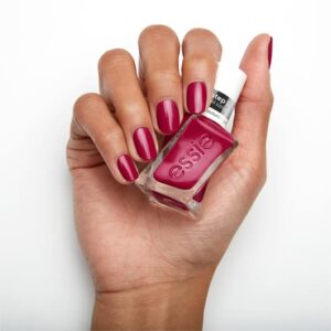 essie Gel Couture Nail Polish, Long-Lasting Deep Magenta Nail Polish, Vegan, Chevron Trend, 0.46 fl oz