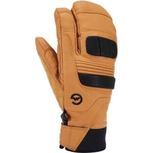 gordini men's standard cirque 3-finger glove, buff, large