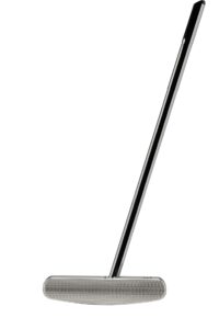 bell tw-370 two-way toe balance cnc milled golf putter + winn dri-tac dark gray jumbo grip (ambidextrous, 34)