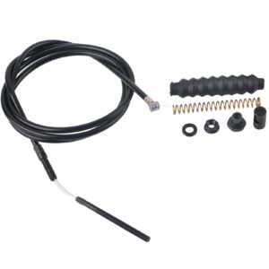 brake cable kit, 130cm/51.2in waterproof front brake cable compatible for ninebot g30 series electric scooter