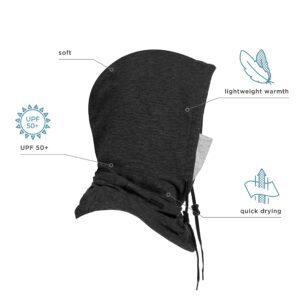 Turtle Fur Comfort Shell Luxe All-Mountain Overhood, Black