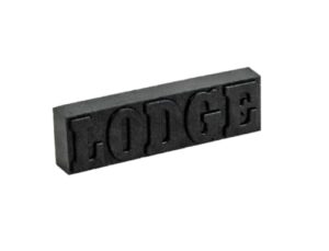 lodge 8993198 3.5 x 0.5 in. rust eraser