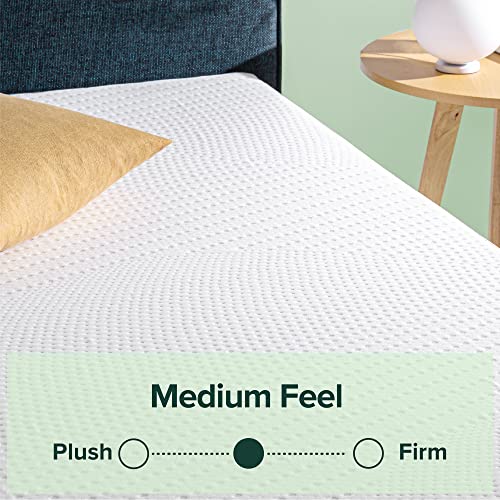 ZINUS Cooling Essential Memory Foam Mattress, Twin, White