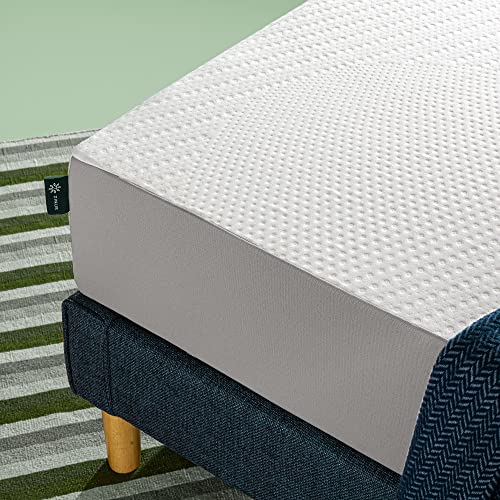 ZINUS Cooling Essential Memory Foam Mattress, Twin, White