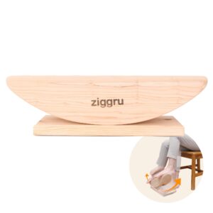 kenko life ziggru wood leg exerciser while sitting for seniors | japanese wooden low impact exercise equipment, non electric, non motorised, rehabilitation, physical activity elderly over 80 over 70