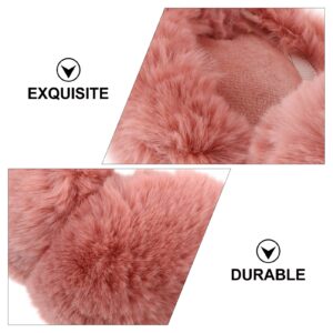 SOIMISS Women Girls Earmuff Plush Winter Warm Ear Muffs Chic Strawberry Ear Warmer