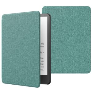 moko case for 6.8" kindle paperwhite (11th generation-2021) and kindle paperwhite signature edition, lightweight shell cover with auto wake/sleep for kindle paperwhite 2021 e-reader, green