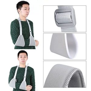 01 Easy To Wear Surgery Recovery Tool, Forearm Sling, Comfortable Soft Man Woman for Left Arm Right Arm