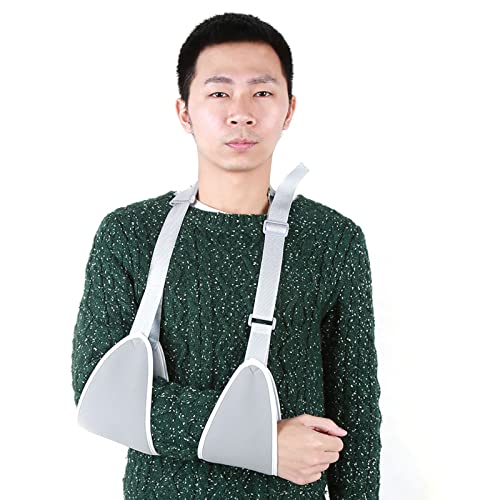 01 Easy To Wear Surgery Recovery Tool, Forearm Sling, Comfortable Soft Man Woman for Left Arm Right Arm