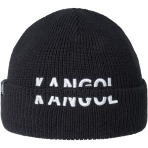 Kangol Sliced Peak Beanie - Black/1SFM