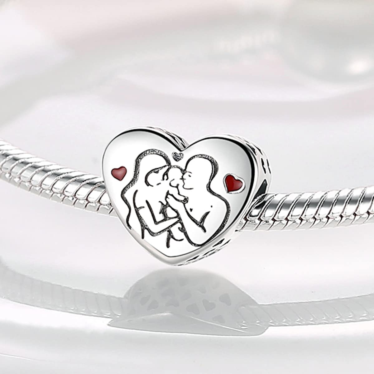 MULA 925 Sterling Silver Charms for Bracelets and Necklaces Dangle Pendants Beads Family Tree Charms Jewelry for Women