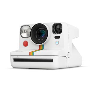 Polaroid Now+ White (9062) - Bluetooth Connected I-Type Instant Film Camera (Renewed)