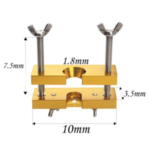 1Pcs Yootones Trumpet Mouthpiece Puller Tool Adjustable Mouthpiece Puller Remover Compatible with Instruments Trumpet Trombone Horn (Gold)