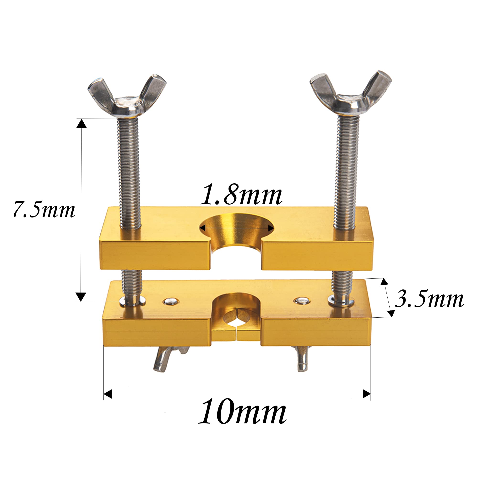 1Pcs Yootones Trumpet Mouthpiece Puller Tool Adjustable Mouthpiece Puller Remover Compatible with Instruments Trumpet Trombone Horn (Gold)