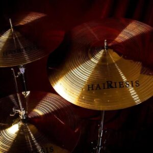 HAIRIESIS Cymbal Exquisite Alloy Cymbal Set 14"/16"/18"/20" 5 Pieces Drum Cymbal