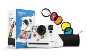 polaroid now+ white (9062) - bluetooth connected i-type instant film camera (renewed)