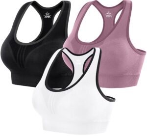 heathyoga high impact sports bras for women padded sports bras for women workout bras for women racerback bras yoga bras