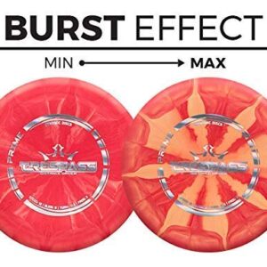 Latitude 64 Retro Burst Fuse Midrange Disc Golf, Beginner Outdoor Games, Midrange Frisbee, 170g +, Stamp Color and Burst Pattern Will Vary, Blue