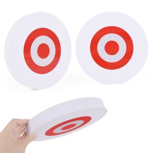 ELONG EVA Foam Archery Target, 25cm Round Archery Targets for Backyard,Shooting Practice Board Indoor and Outdoor Sports Hunting Accessories One Piece