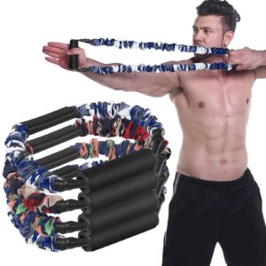 body rhythm archery band archery exerciser bow trainer arm strength training for reflex bow compound bow shooting (50lb blue)