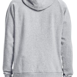 Under Armour Men's UA Rival Lock Up Hoodie Fleece Pullover 1366724 (Steel (035), X-Large)