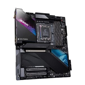 GIGABYTE Z690 AORUS MASTER (LGA 1700/ Intel Z690/ ATX/ DDR5/ Quad M.2/ PCIe 5.0/ USB 3.2 Gen2X2 Type-C/ Intel WiFi 6E/ AQUANTIA 10GbE LAN/ Intel Thunderbolt 4/ Gaming Motherboard)