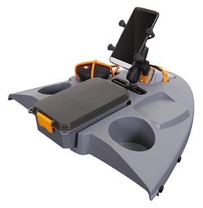 wilderness systems pungo dashboard | kayak dashboard with dry storage| console for pungo kayaks, gray, one size (9801076)