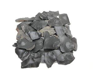 premium dacite flakes (10lbs) flint knapping stone