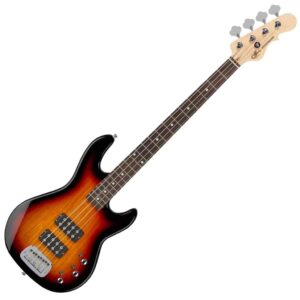 g&l tribute l-2000 bass guitar - 3-tone sunburst