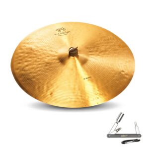 avedis zildjian company zildjian k1114 22'' k constantinople bounce ride drumset cast bronze cymbal with zkey