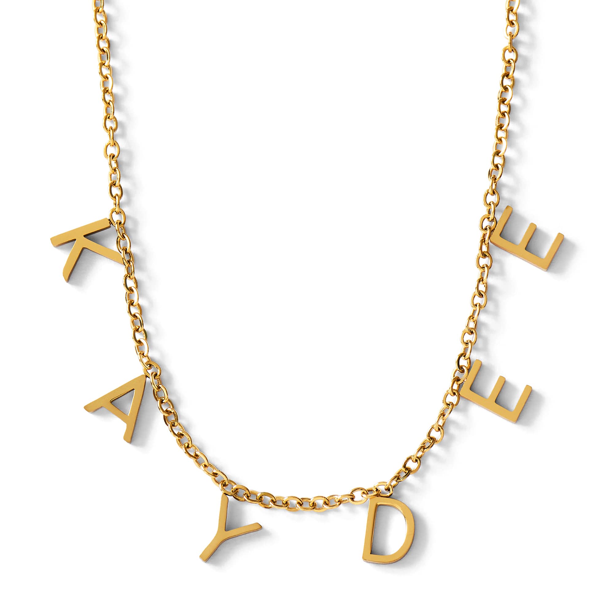 Sorority Shop Gold-Plated Kappa Delta Necklace — 18k Sorority Gifts for Women, Long-Lasting, Unique Design